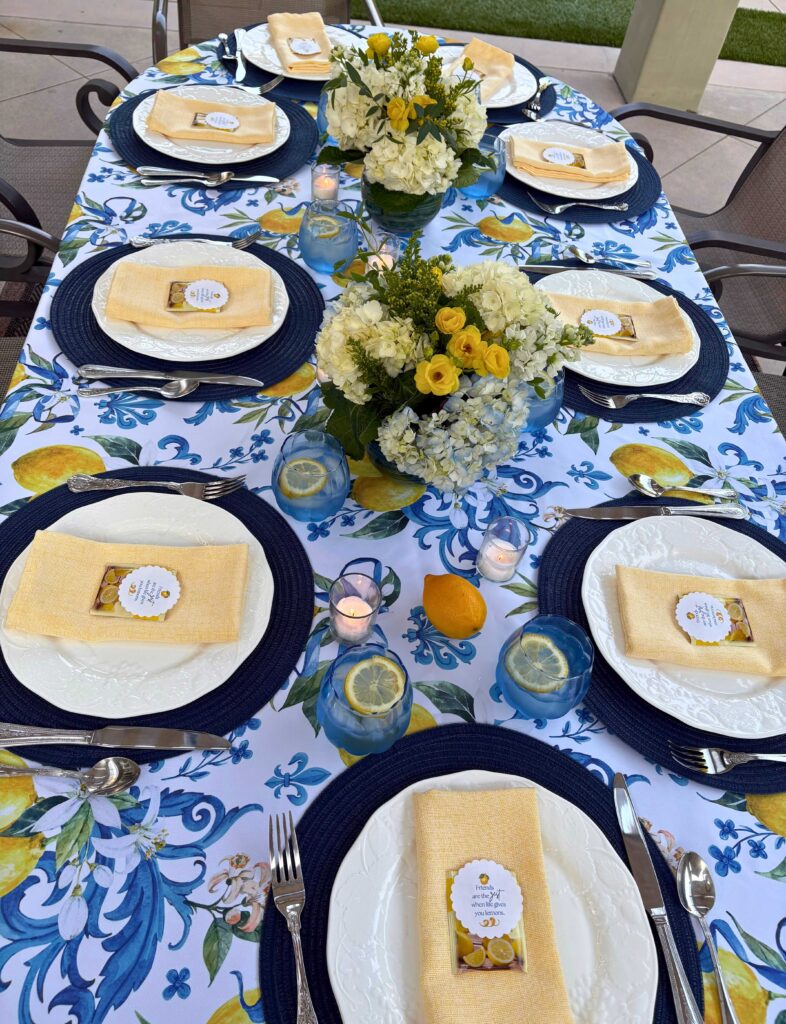 Mediterranean Summer Tablescape Ideas for a Casual Outdoor Gathering ...
